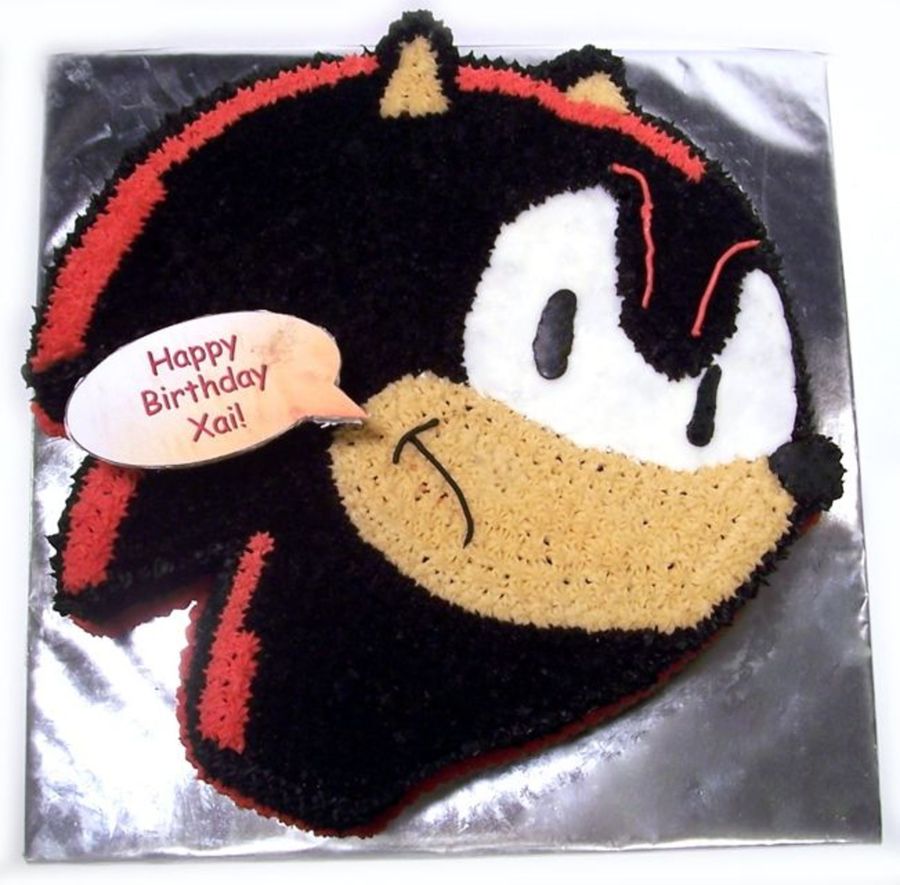Shadow The Hedgehog - CakeCentral.com