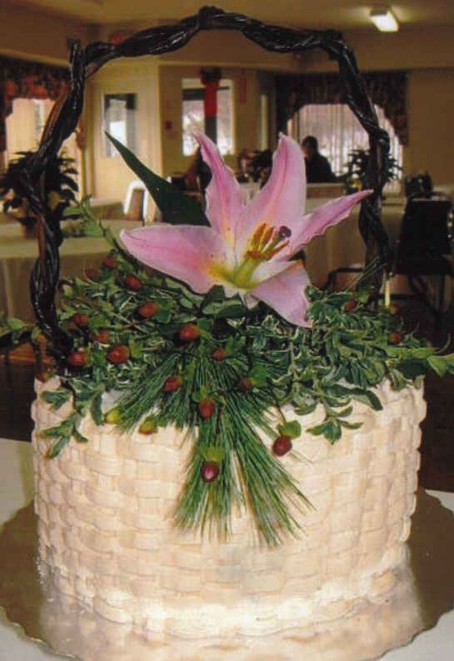 Flower Basket - CakeCentral.com