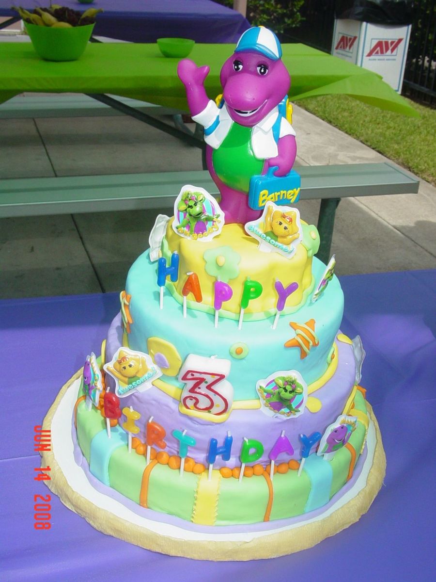 Barney - CakeCentral.com