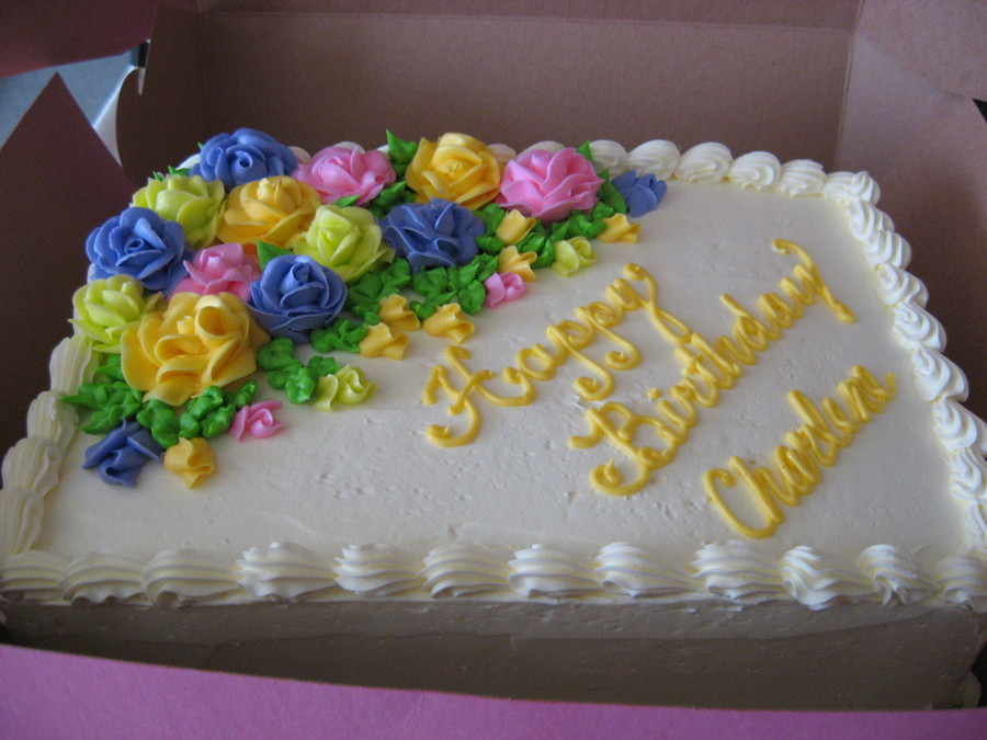 Birthday Cake For Aunt - CakeCentral.com