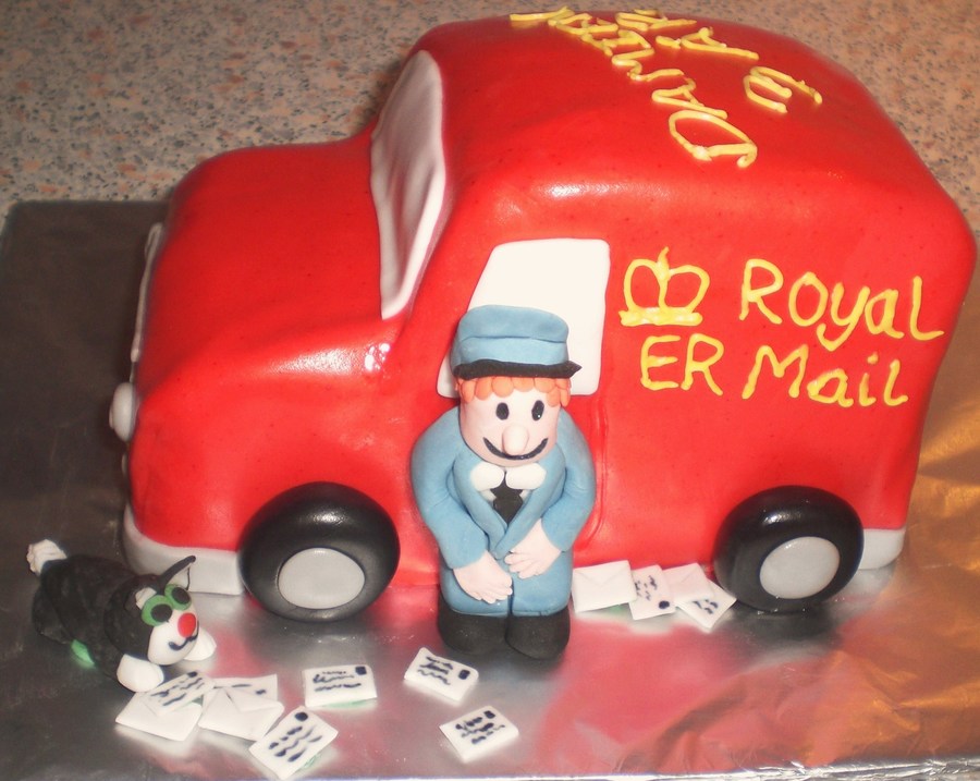 Postman Pat Cake - CakeCentral.com
