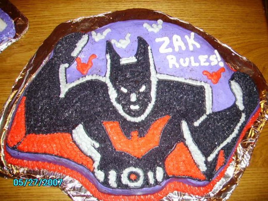 Graduating Batman - CakeCentral.com