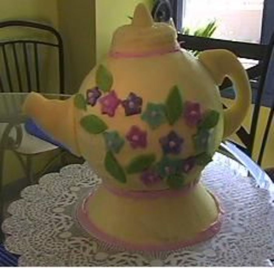 Teapot Cake - CakeCentral.com