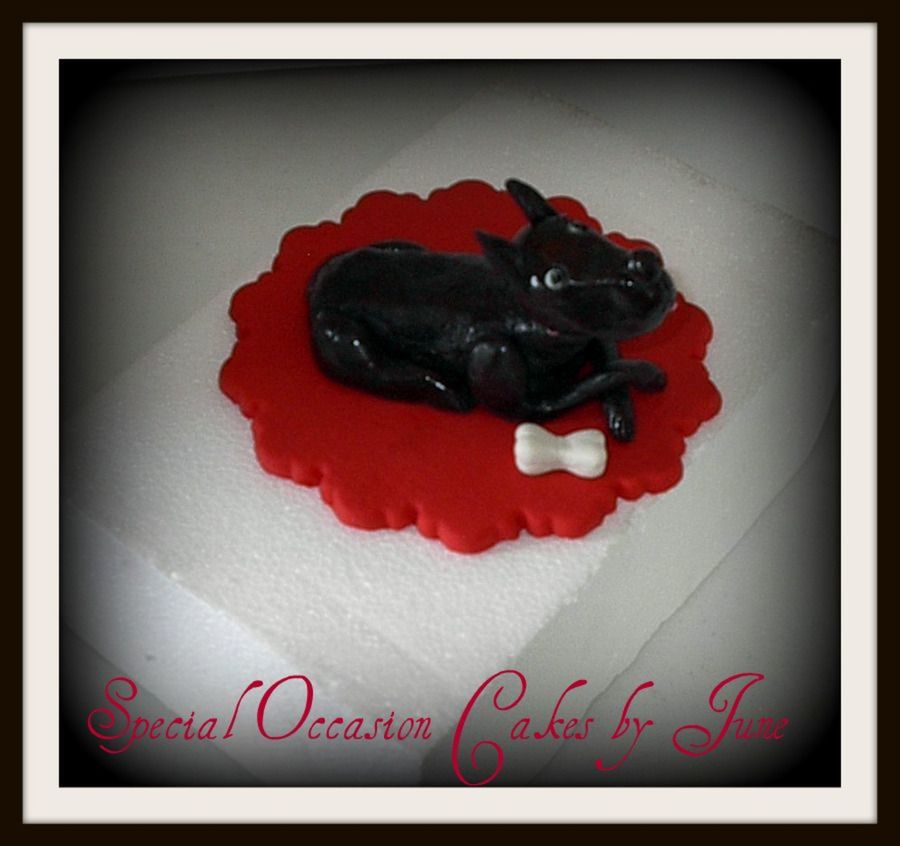 Onyx The Great Dane - CakeCentral.com