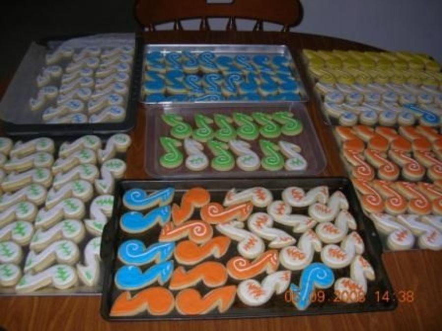 Music Note Cookies - CakeCentral.com