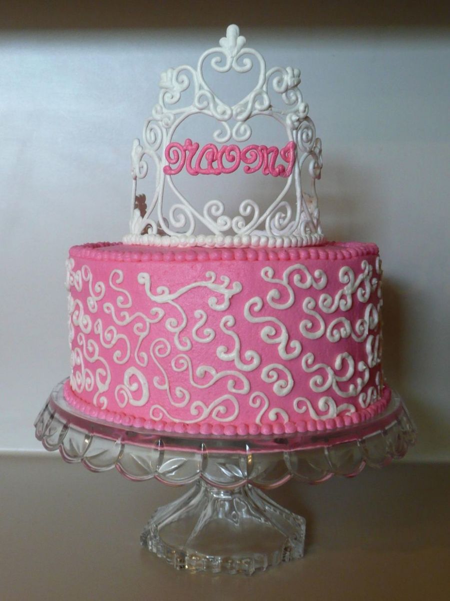 Tiara With Name - CakeCentral.com