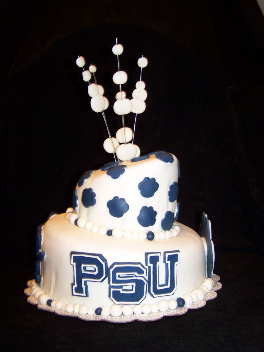 Penn State Graduation (Front) - CakeCentral.com