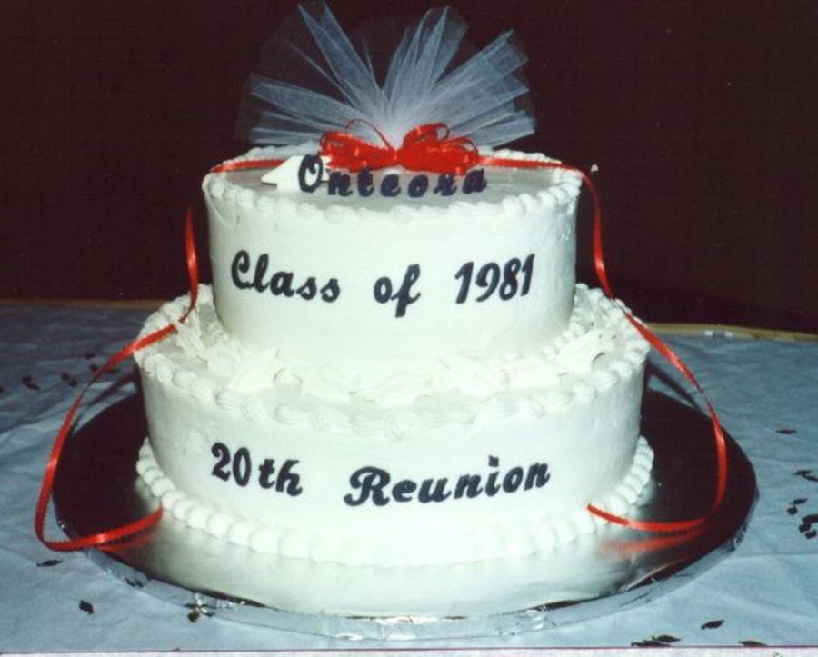 High School Reunion Cake - CakeCentral.com