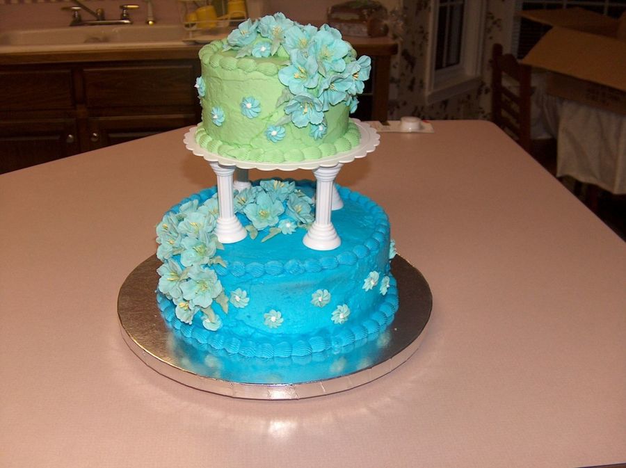 Wilton Course Iii Final Cake - CakeCentral.com