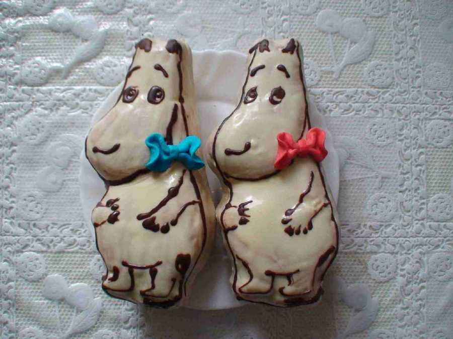 Cake With Moomins - CakeCentral.com