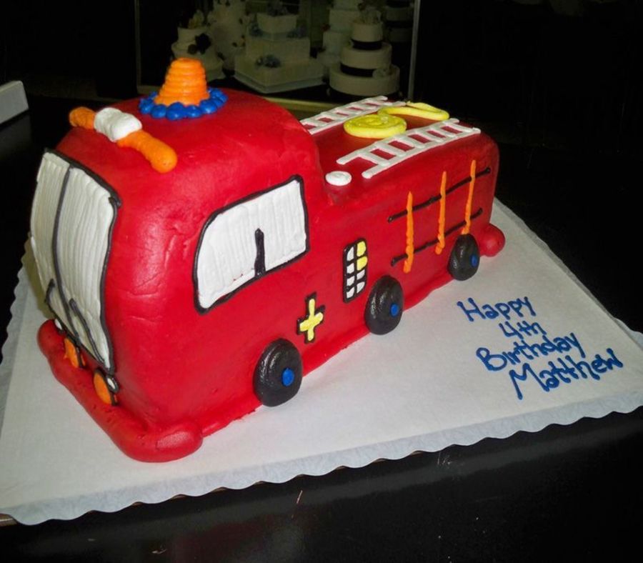 Firetruck - CakeCentral.com