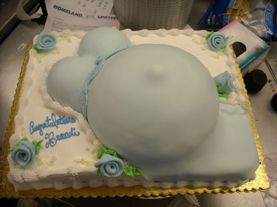 Belly Cake - CakeCentral.com