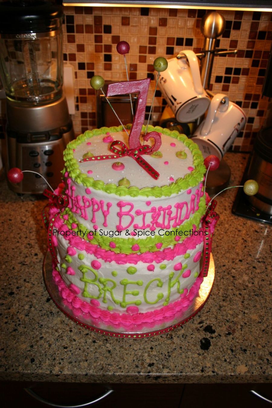 7Th Birthday Cake - CakeCentral.com