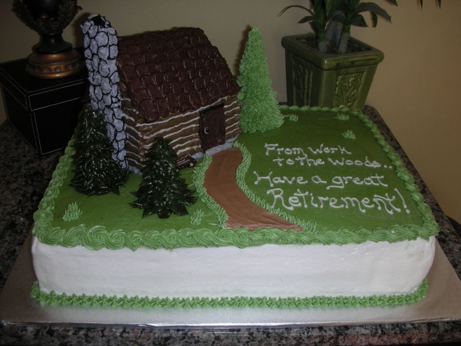Log Cabin - CakeCentral.com