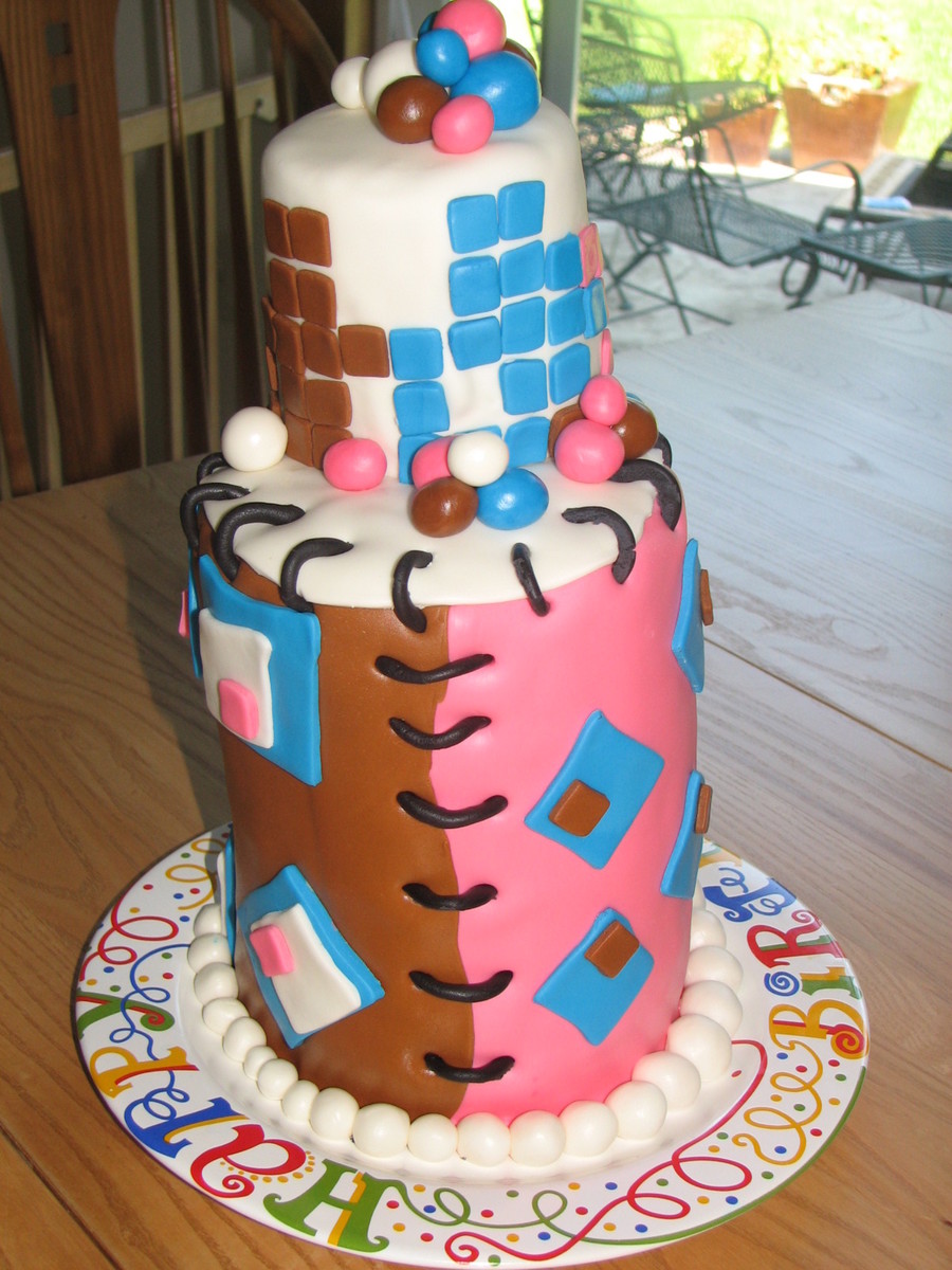 Wonky Cake - CakeCentral.com