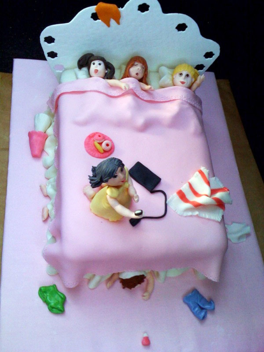 Sleepover Cake - CakeCentral.com