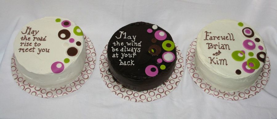 Farewell Cakes - CakeCentral.com