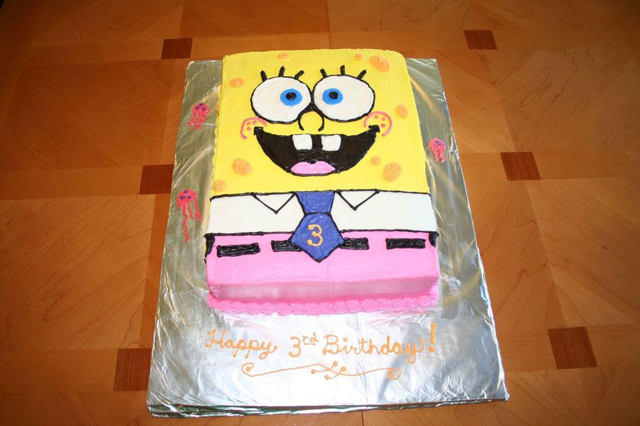 Spongebob In Pink - CakeCentral.com