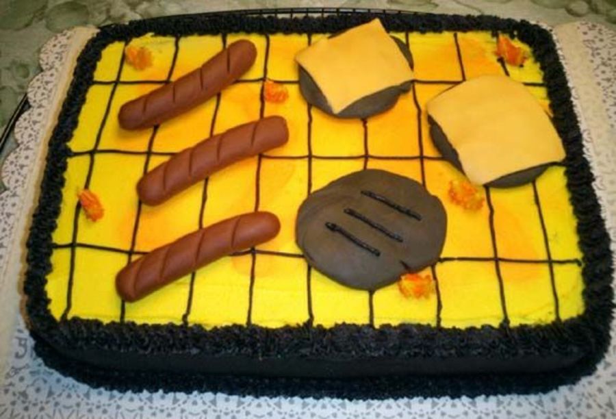Grill Cake - CakeCentral.com