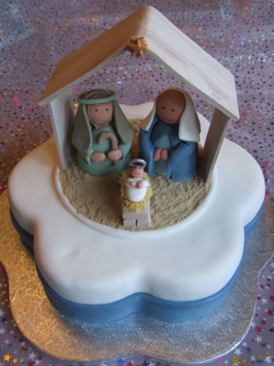 Mary And Joseph - CakeCentral.com