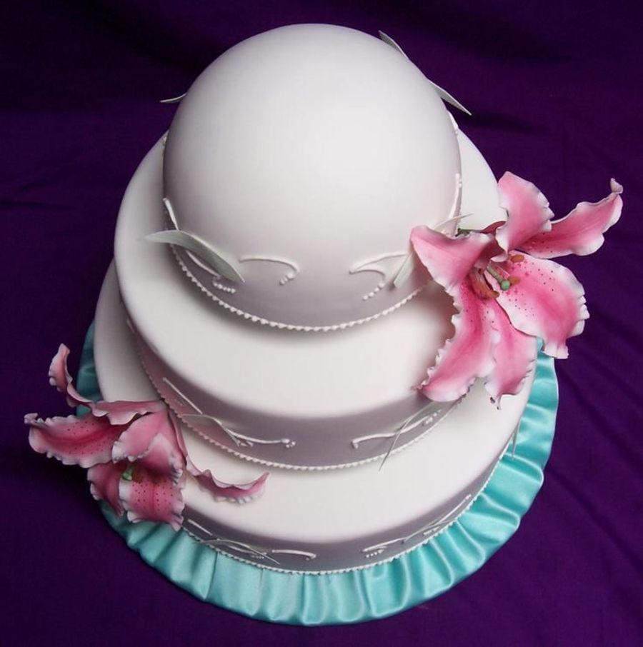 Show Cake With Mint Colour - CakeCentral.com