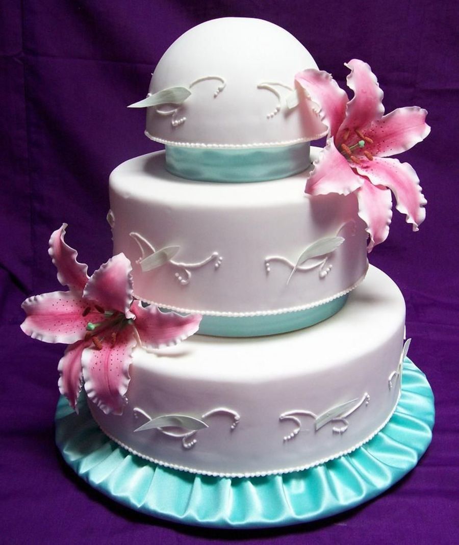 Show Cake With Mint Colour - CakeCentral.com
