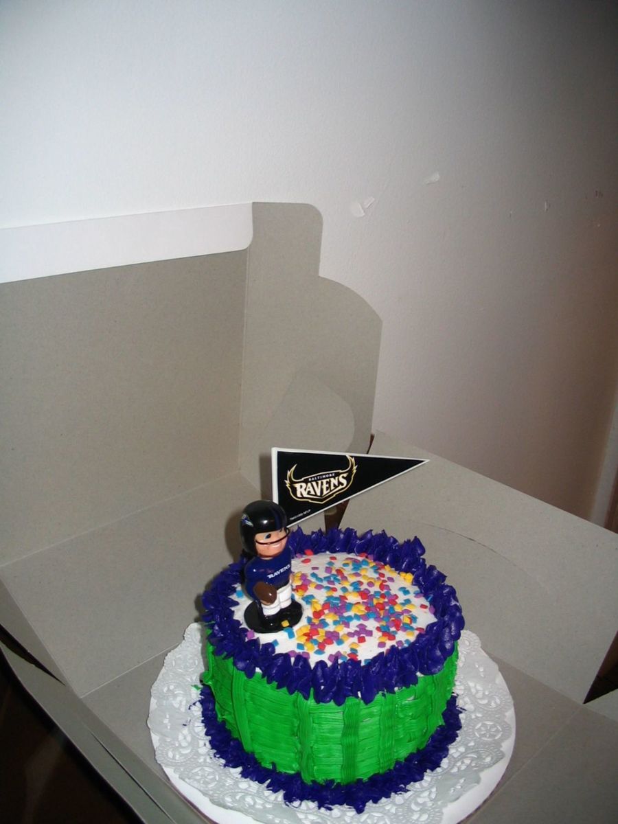 Raven's Birthday Cake - CakeCentral.com