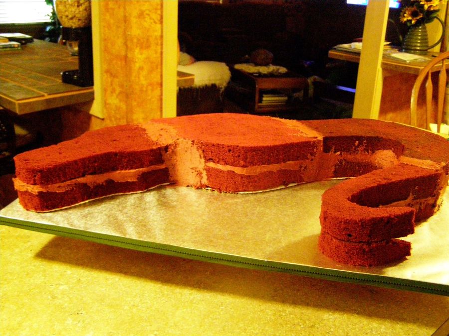 Alligator Cake - CakeCentral.com