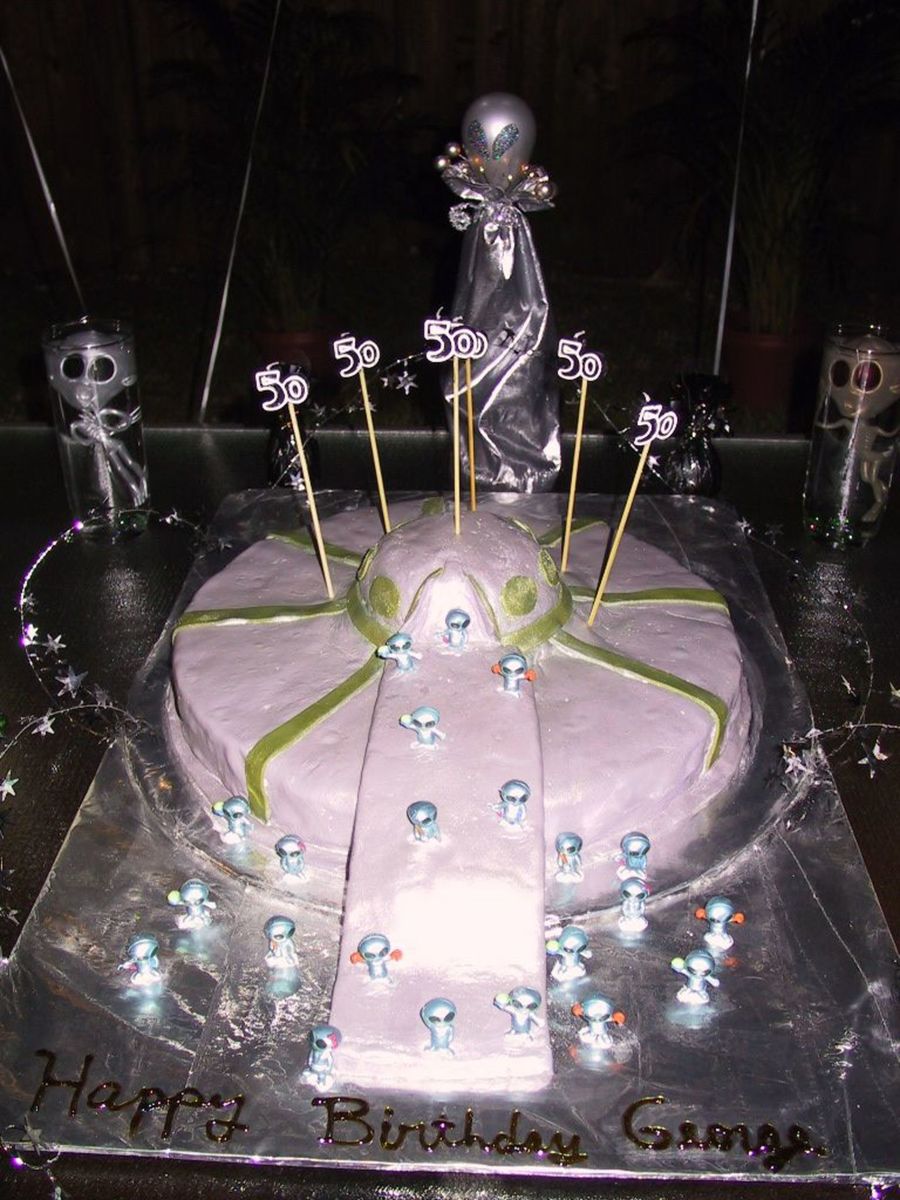 Alien Cake - CakeCentral.com