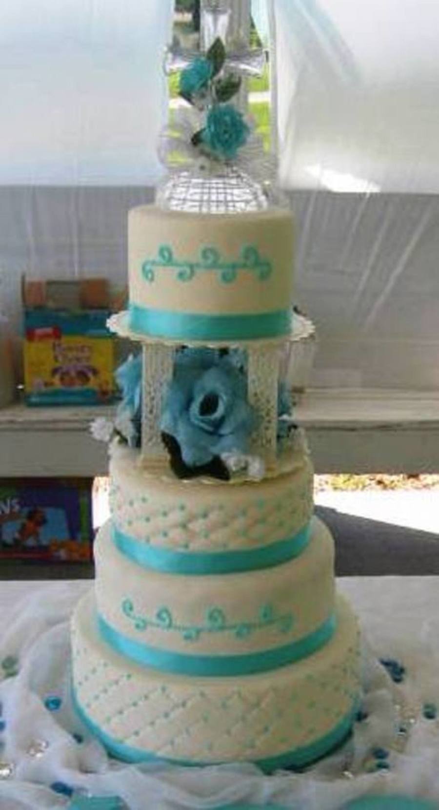 Aqua - CakeCentral.com