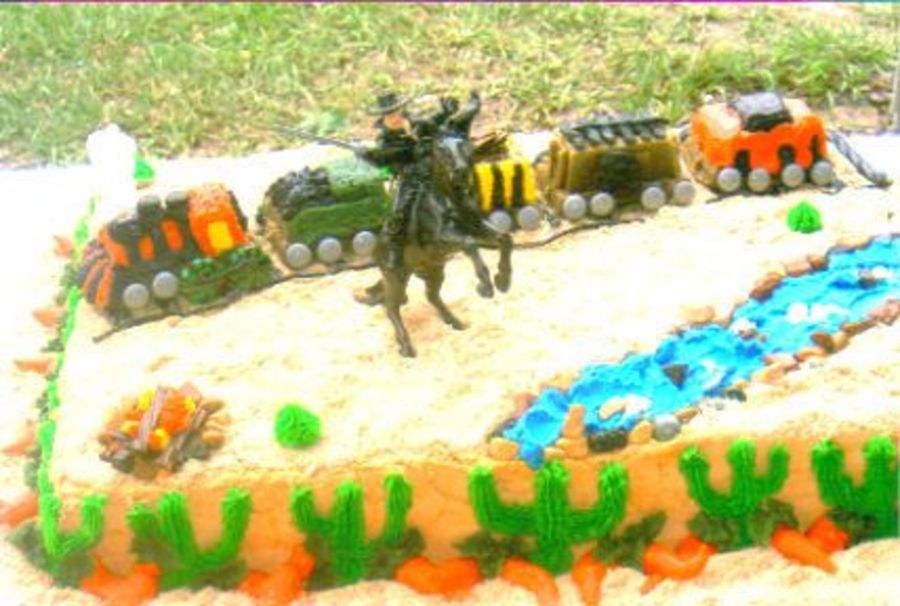 Zorro Cake - CakeCentral.com