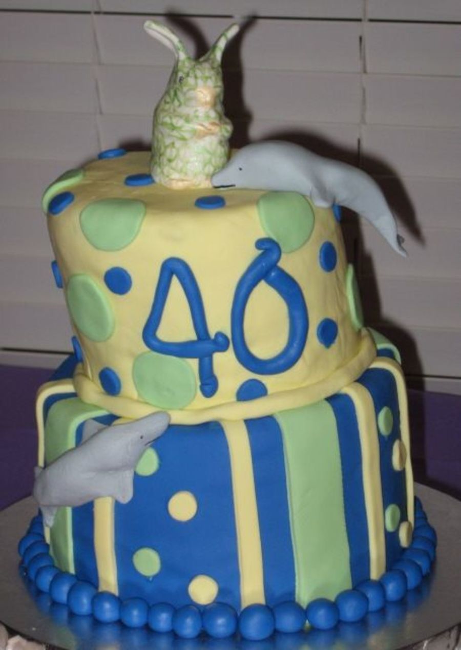 Non-Sensical 40Th Birthday Cake - CakeCentral.com