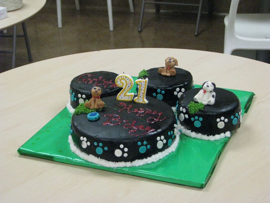 Dog Paw Cake - CakeCentral.com