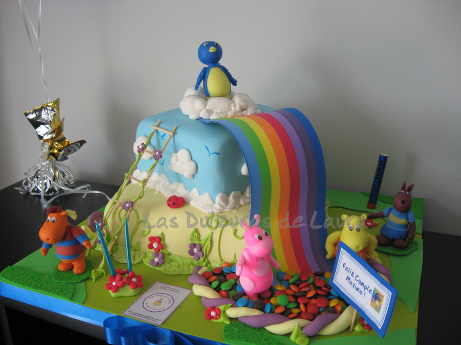 Backyardigans - Rainbow - CakeCentral.com