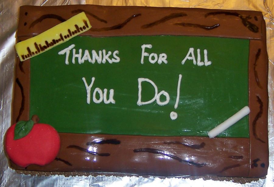 Teacher Appreciation - CakeCentral.com