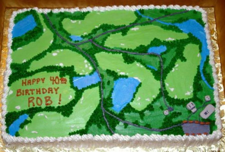 Golf Course - CakeCentral.com