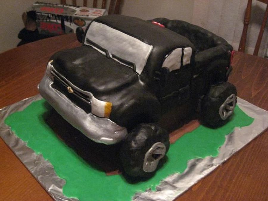3D Chevy Truck - CakeCentral.com