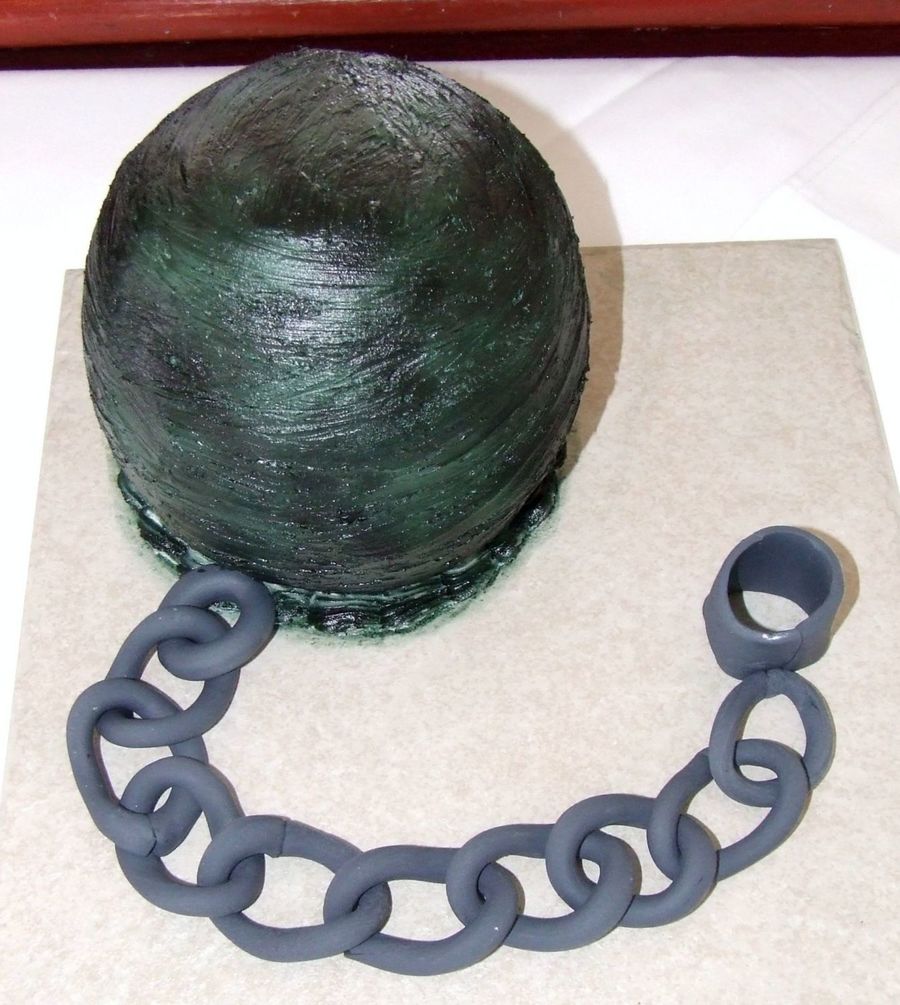 Ball And Chain - CakeCentral.com