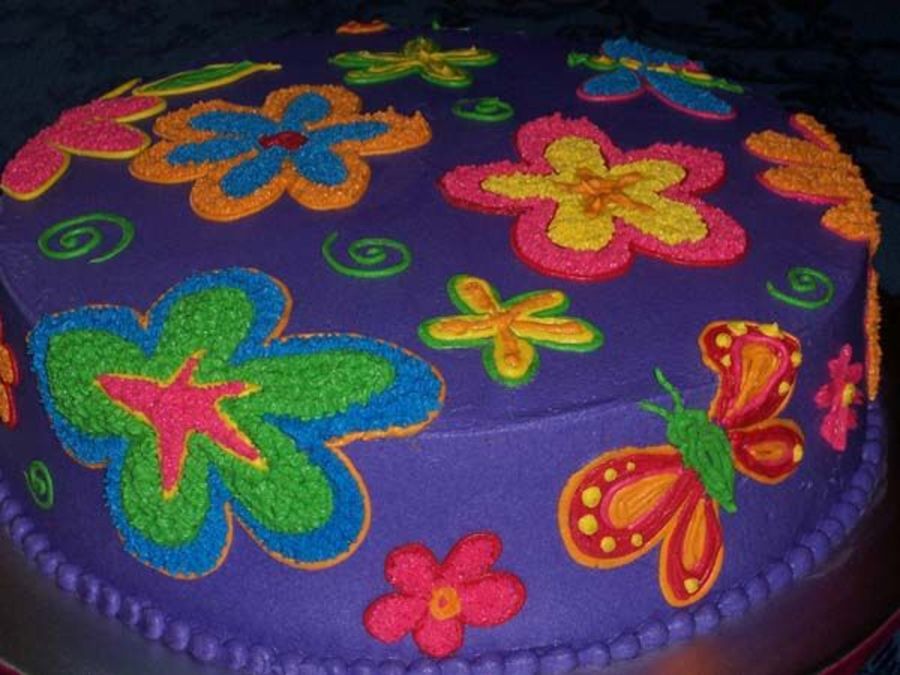 Flower Power - CakeCentral.com