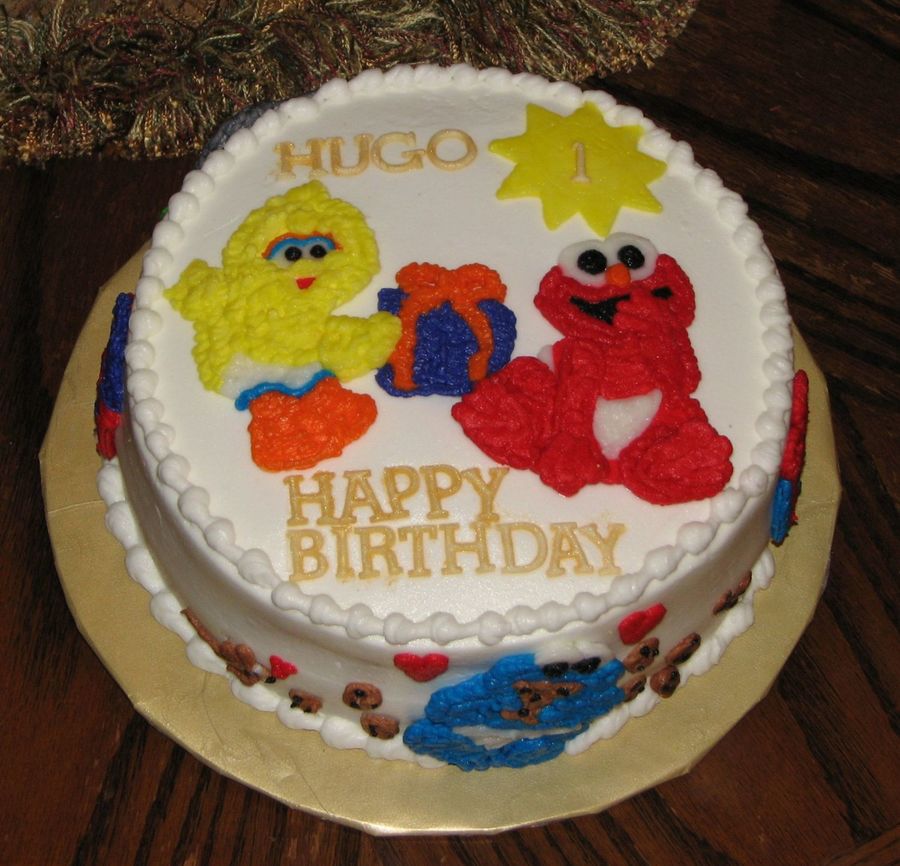 Baby Elmo And Friends - CakeCentral.com
