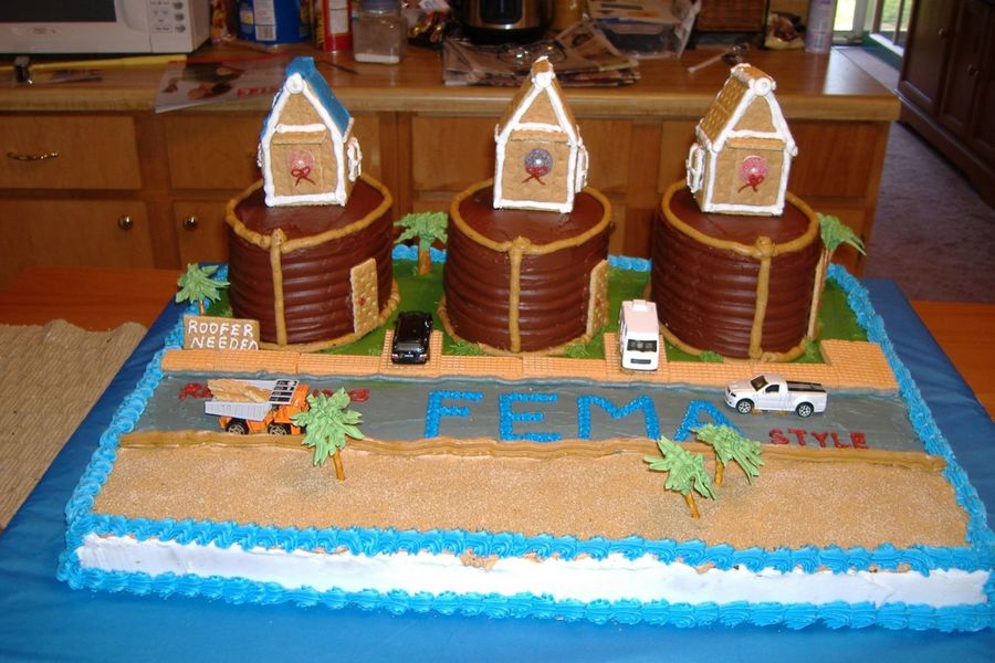 Another View Of Rebuilding Cake - CakeCentral.com