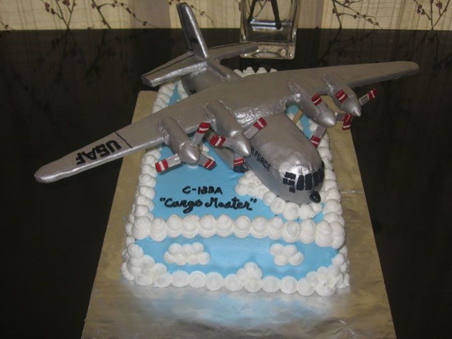 Bomber Jet Cake - CakeCentral.com