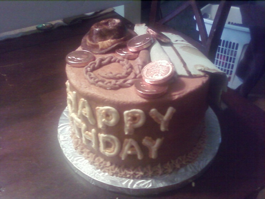Indiana Jones Cake - CakeCentral.com