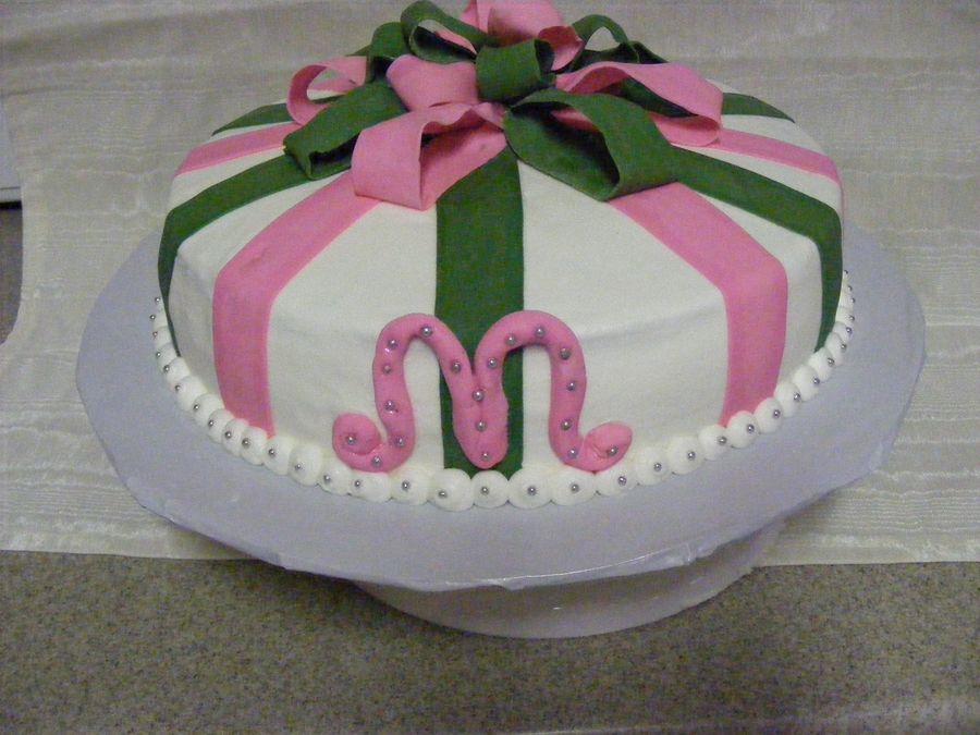 Monogram - CakeCentral.com