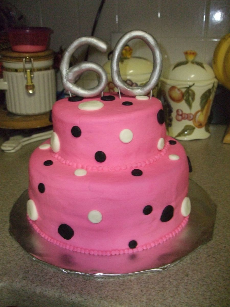 60Th Birthday Cake - CakeCentral.com