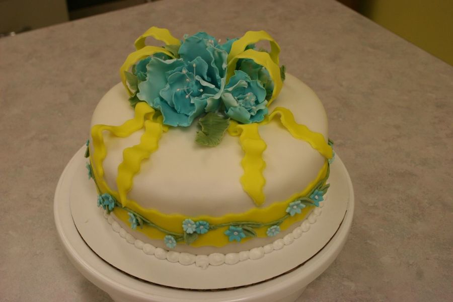 My Final Class Cake - CakeCentral.com