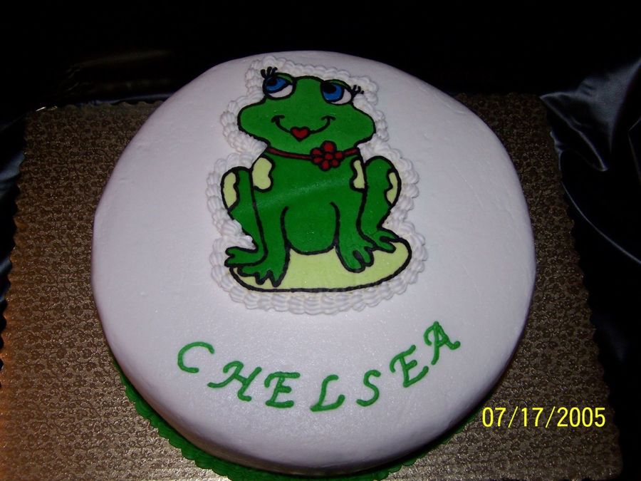 Chelsea's Frog - CakeCentral.com