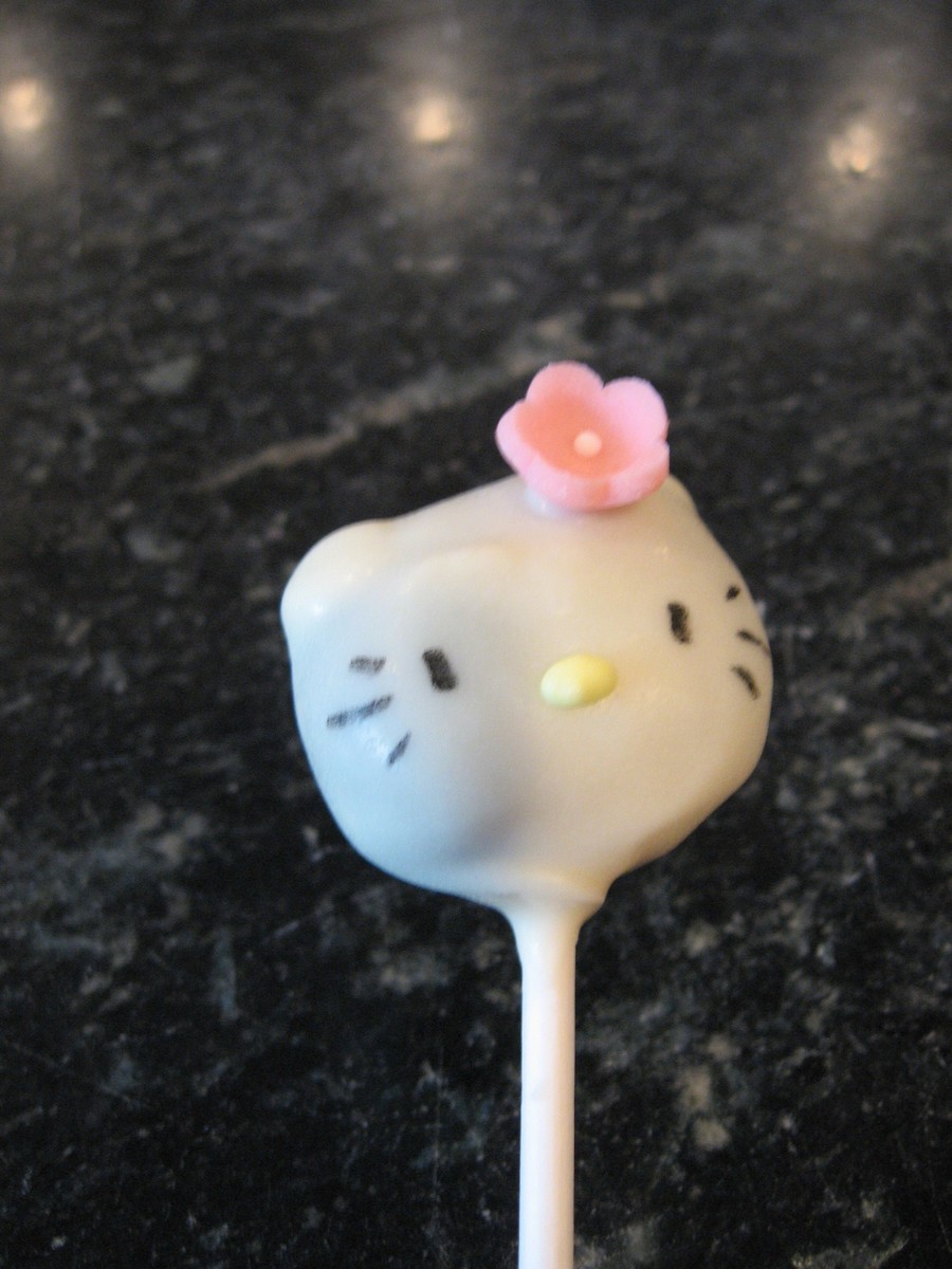 Hello Kitty Cake Pops - CakeCentral.com
