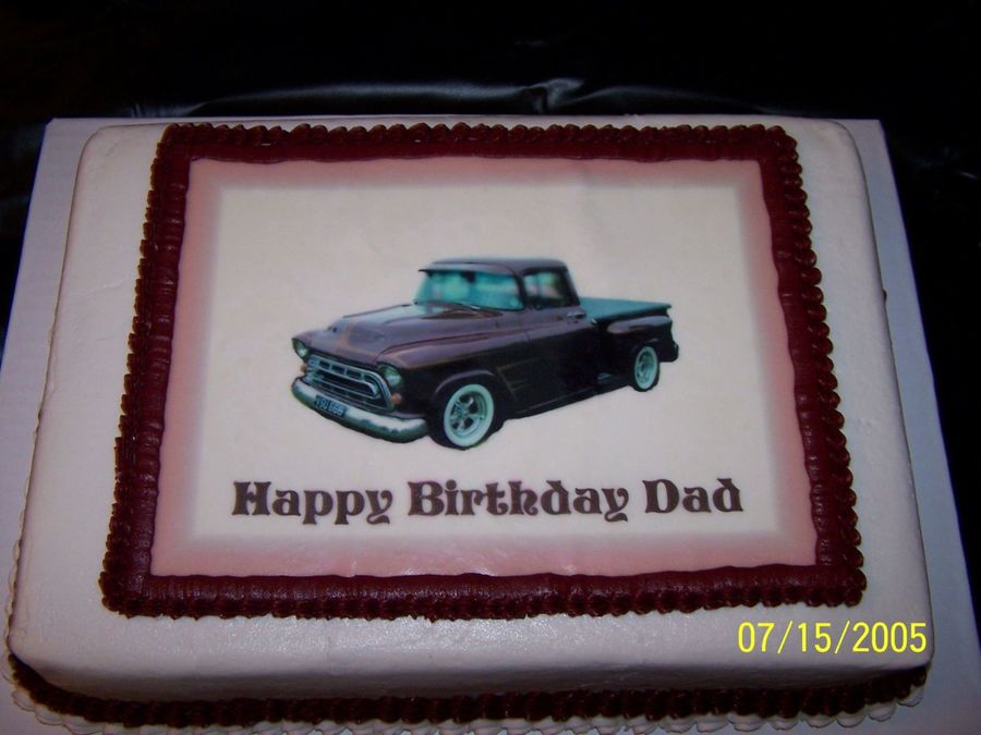 57' Chevy Truck - CakeCentral.com
