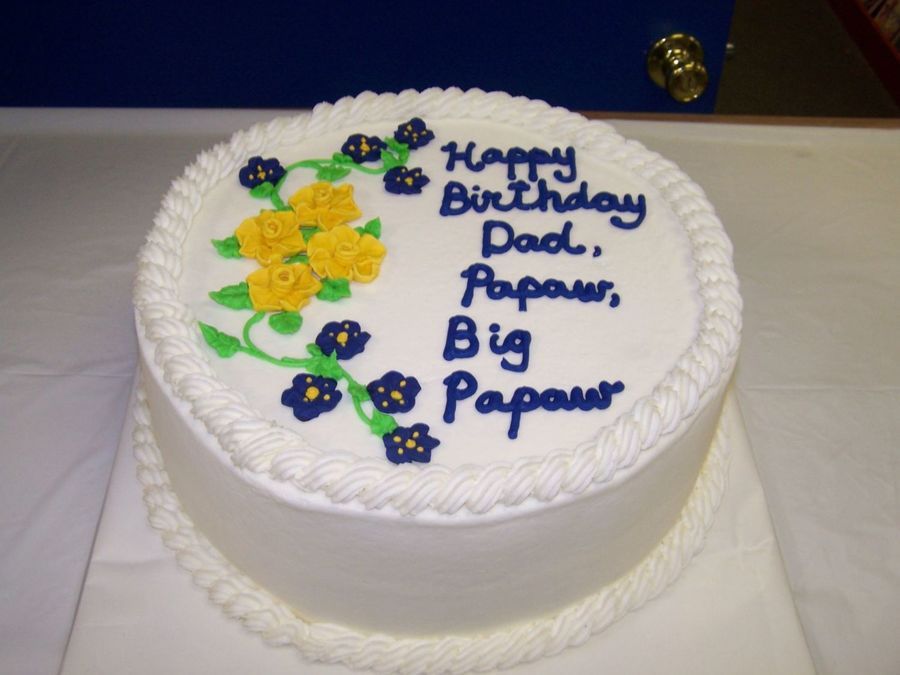 87Th Birthday Cake - CakeCentral.com